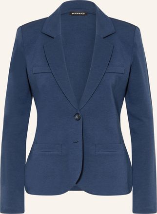 Repeat Repeat Jerseyblazer blau