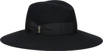 Borsalino Femme, Accessoires, Noir, Taille: S Chapeau Sophie en Feutre de Laine