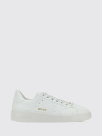 Golden Goose Baskets basses Pure-Star en cuir de veau lisse &agrave; bout rond