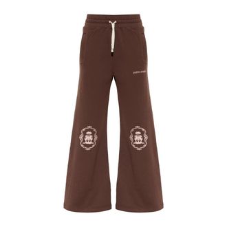 Palm Angels Flared Sweatpants - - Trousers - Damen - Braun - S