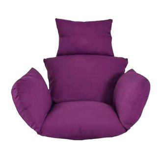 Generic Outdoor-H&auml;ngesesselkissen, Standardmodell, Ersatzkissen f&uuml;r Schaukel-Eiersessel, mit Kopfst&uuml;tze, Gurtdesign verhindert Verrutschen. Gef&uuml;llt mit weiche