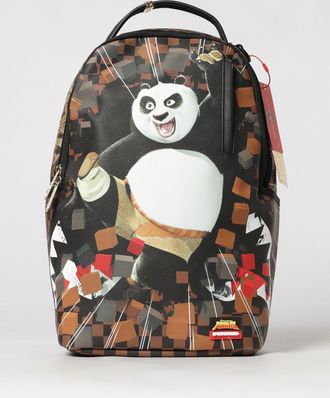 Sprayground Sac &agrave; dos Kung Fu Panda Po Checker avec poche pour ordinateur
