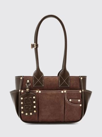 Ganni Schultertasche GANNI Damen Farbe Braun