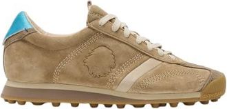 Satorisan Stardust Suede - Casual Baskets Homme et Femme - Vintage Cuir Sneakers - Couleur Faded Chestnut - Taille 46 - Confortable et Durable