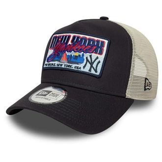 New Era A-Frame Trucker Cap - MLB Patch New York Yankees