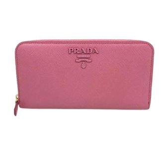 Prada Pre-owned Saffiano Long wallet (bi-fold) - - Pre-owned - Damen - Rosa - ONE SIZE