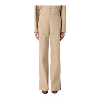 Liviana Conti Wide Hosen - - Trousers - Damen - Beige - S