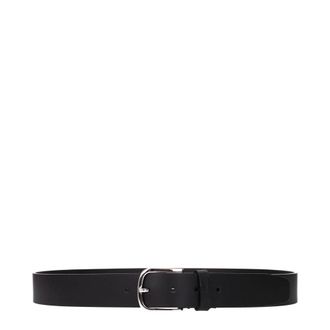 A.Testoni Homme, Accessoires, Noir, Taille: 110 CM Regular Belt