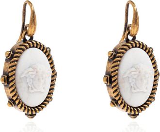 Versace unisex, Accessoires, Jaune, Taille: ONE Size Boucles doreilles en laiton