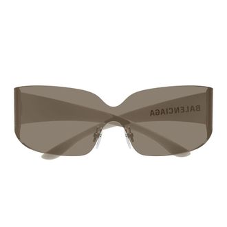 Balenciaga Masken-Sonnenbrille - - Accessories - unisex - Braun - ONE SIZE