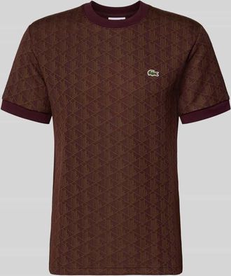 Lacoste Regular Fit T-Shirt aus Baumwoll-Mix