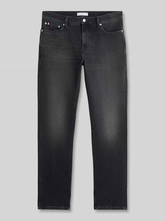 Tommy Hilfiger Slim Fit Straight Jeans aus Baumwoll-mix Modell DENTON