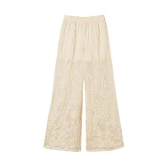 Twinset Damen, Hosen, Beige, XSGr&ouml;&szlig;e