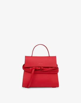 Moschino Petit sac &agrave; main Moschino Tie Me - Rouge