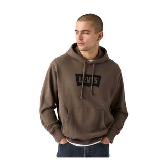 Levi's Kapuzenpullover f&uuml;r Herren, Sweatshirt-Stoff (Braun)