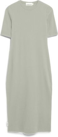 Armedangels Damen RIPP-Jerseykleid aus Bio-Baumwoll Mix SEHAARAA Fitted Seagreen