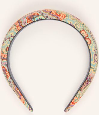 Etro Etro Haarreif Aus Seide grau