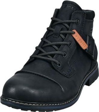 Bugatti Bottes classiques pour homme, doublure froide, Noir 1000, 43 EU