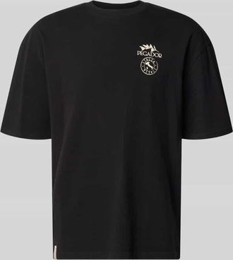 Pegador Oversized T-Shirt mit r&uuml;ckseitigem Print Modell Pedroche