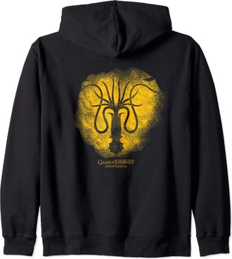 Game of Thrones Greyjoy Sprayed Outline Sigil Kapuzenjacke