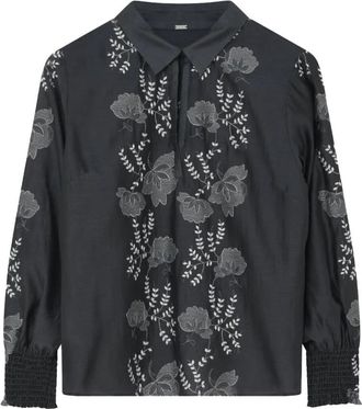 Gustav Femme, Blouses et Chemises, Gris, Taille: 42 FR Top lange mouw 60637 Bayanna