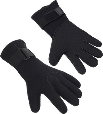 Generic rutschfeste Tauchhandschuhe, 5 Mm, Verdicktes Schutzmaterial Zum Angeln, Schnorcheln, Wasseraktivit&auml;ten, 2 St&uuml;ck Neopren (M)