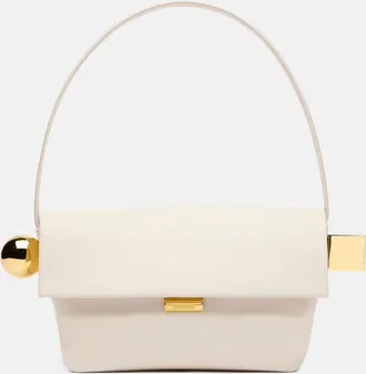 Jacquemus Le Rond Carre Schultertasche Aus Leder