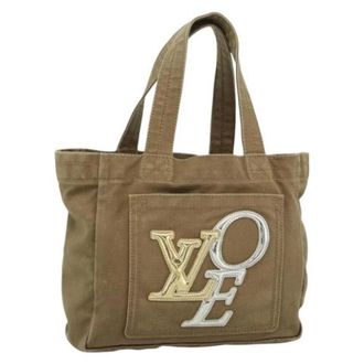 Louis Vuitton Pre-owned Vintage Canvas Tote Bag - - Pre-owned - Damen - Braun - ONE SIZE