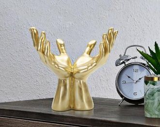 Dmora Dekor-Objekte, Gold-Kollektion