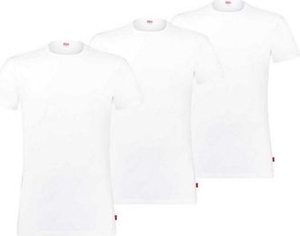 Levi's T-Shirt Herren T-Shirt 6er Pack Baumwollmischung (Packung, 6er Pack)