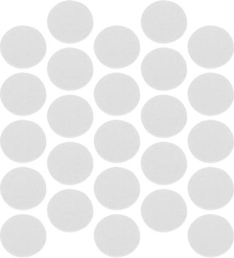 Cabilock 200 St&uuml;ck Aromatherapie Ersatzpads 22mm Baumwolle f&uuml;r &Auml;therische &Ouml;le Diffusoren Auto L&uuml;ftung Armband Halskette Duftkissen