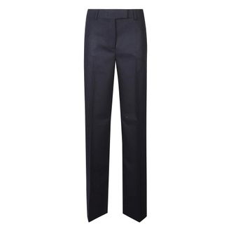 Iceberg Femme, Pantalons, Bleu, Taille: 40 FR Pantalon &agrave; pli marqu&eacute;