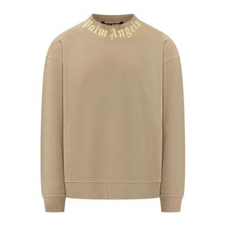 Palm Angels Sweatshirts - - Sweatshirts & Hoodies - Herren - Beige - M