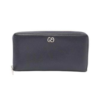 Gucci Portefeuille long vintage doccasion (bi-pli) - unisex - Pre-owned - Bleu - Taille: ONE Size