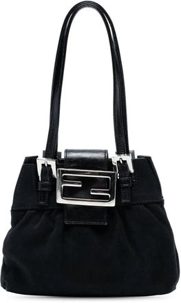 Fendi Crossbody Bags - Canvas FF Handbag - Gr. unisize - in Schwarz - für Damen