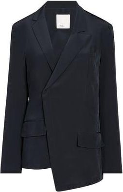 Tibi Asymmetrischer Blazer - Blau