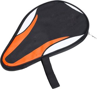 Generic Tischtennisschl&auml;gertasche, Langlebig, Wasserdicht, Oxford-Tischtennish&uuml;lle, 30 X 19,1 X 1,5 cm, Orange, f&uuml;r Tischtennis-Enthusiasten (ORANGE)