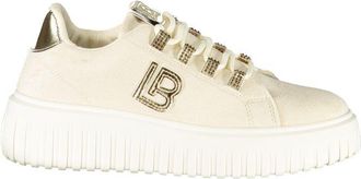 Laura Biagiotti Beiger Polyurethan Damen Sneaker