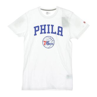 New Era Homme, Tops, Blanc, Taille: S Tee-shirt avec logo d&eacute;quipe dans les couleurs originales