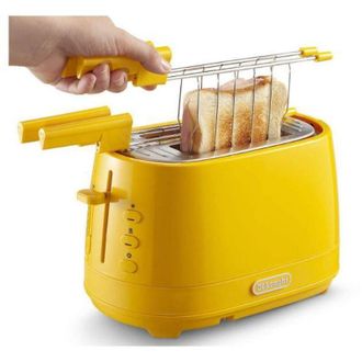 DeLonghi DeLonghi CTLAP2203.Y Toaster 2 Scheiben gelb 550 W