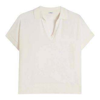 Aspesi Polo 3224 - - Knitwear - Damen - Wei&szlig; - L