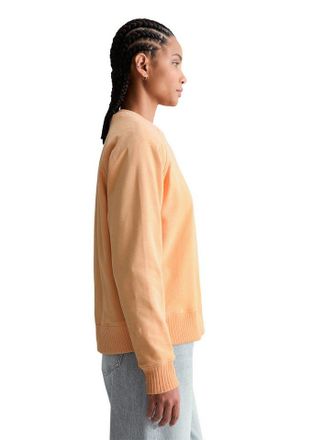 Marc O'Polo Denim Sweatshirt mit Rippstrick-B&uuml;ndchen