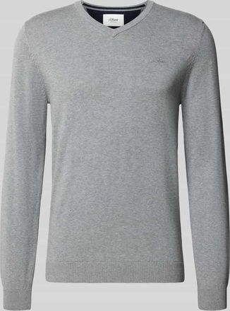 s.Oliver Red Label Pullover mit Logo-Detail
