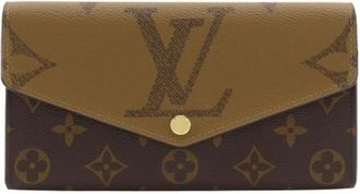Louis Vuitton Portefeuille long Pre-owned (bi-pli) - Femme - Pre-owned - Brun - Taille: ONE Size