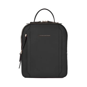 Piquadro Femme, Sacs, Noir, Taille: ONE Size Circle Rfid Backpack