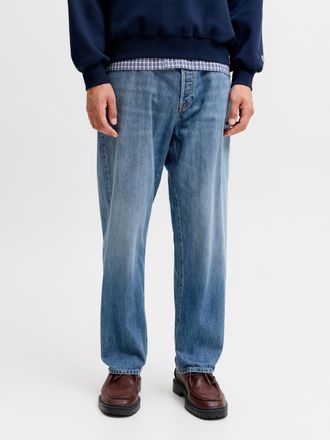 Jack & Jones JJIEDDIE JJORIGINAL SQ Baumwolle, loose fit