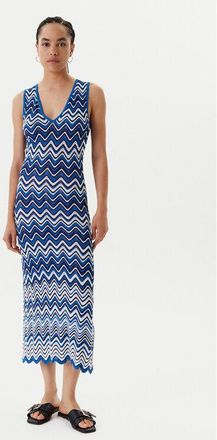 Morgan Strickkleid 251-RMORTI Blau Slim Fit