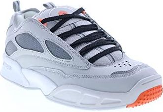 Osiris Graff Skate Chaussures de skate pour homme, Gris/orange/art, 45 EU