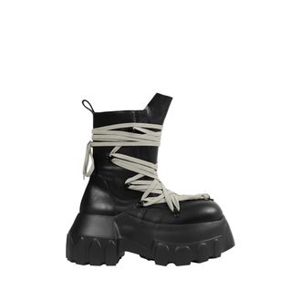 Rick Owens Tower Megalace Tractor Boots