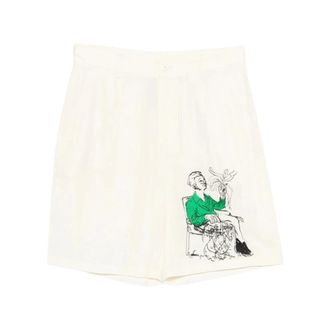 KidSuper Studios Fur Shorts - - Shorts - Herren - Beige - XL